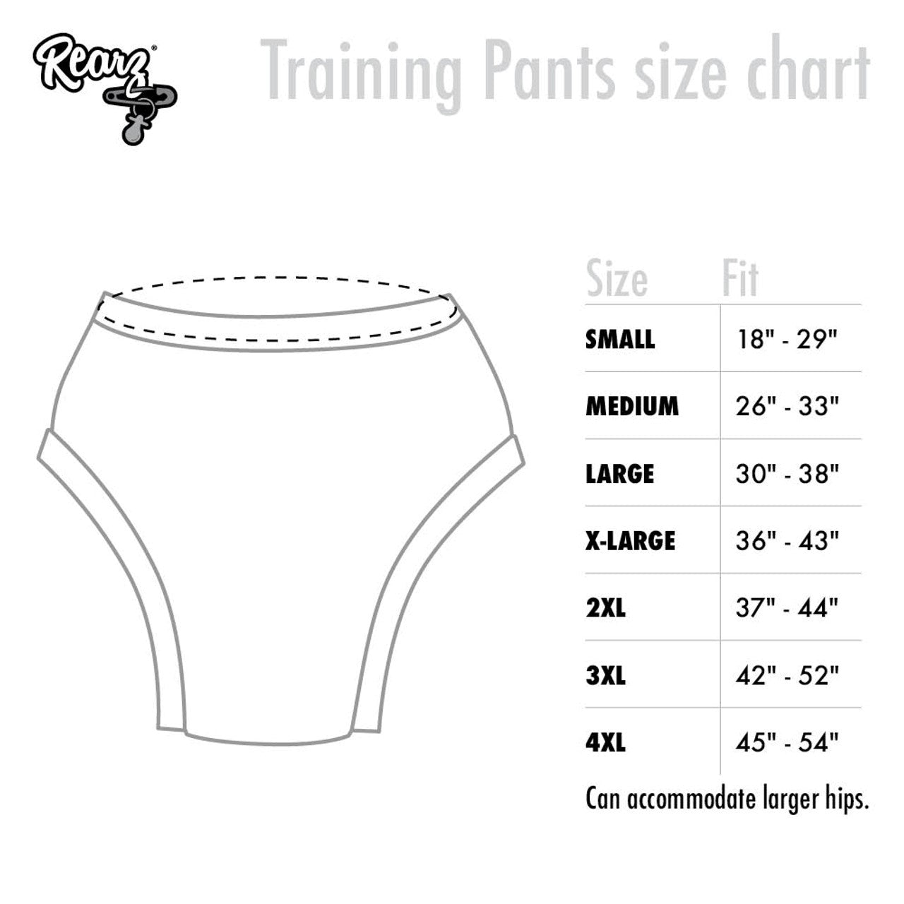Adult Training Pants: Fun Prints – PM